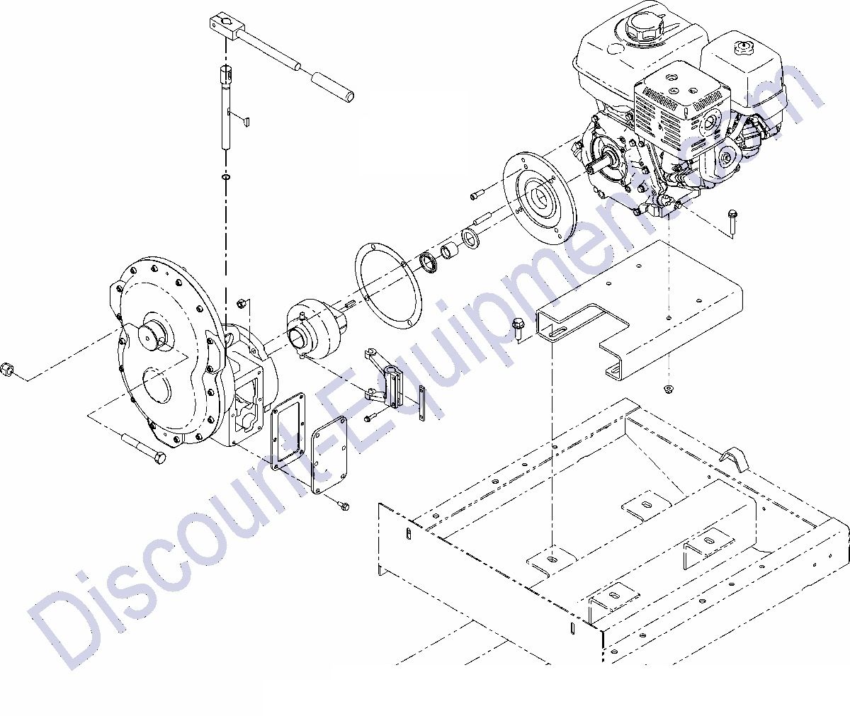 Toro MM-12511H-S Engine & Gearcase Assembly | Discount-Equipment.com
