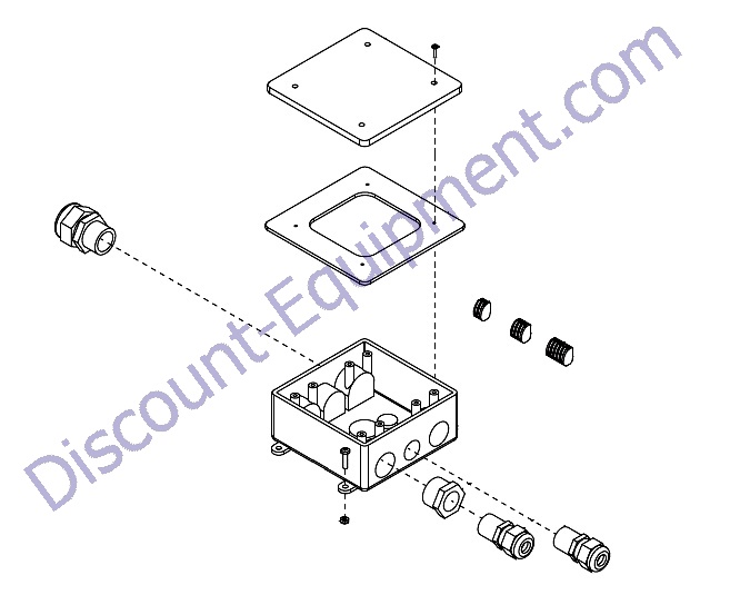 Generac Magnum MLT6SK / MLT6SM / MLT8SK Mast Junction Box Assembly ...