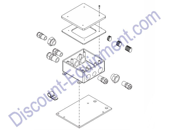 Generac Magnum MLT3060M / MLT3060K / MLT3080M / MLT3080K Mast Junction ...